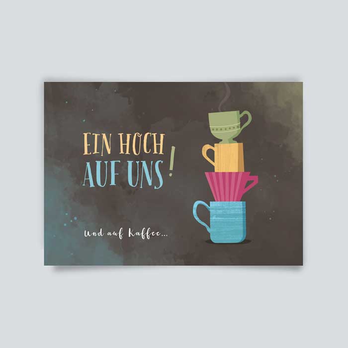 Ein Hoch auf uns! - chatlab Kartenmanufaktur