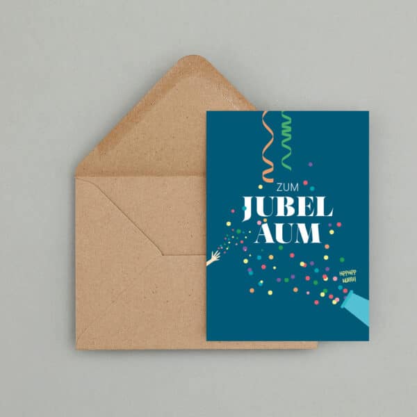 Wunderschöne Karte zum Jubiläum der Serie